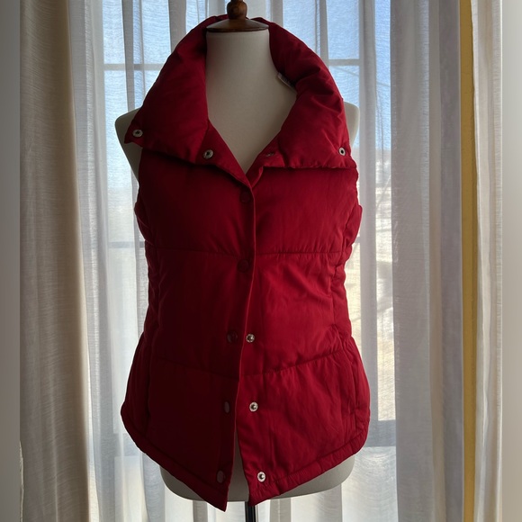 Forever 21 | Jackets & Coats | New Forever 2 Vest Jacket Puff Snap ...